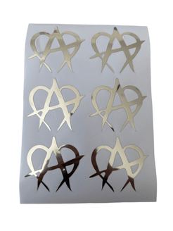 Unmanageable Stickers (CHROME) – MXwraps
