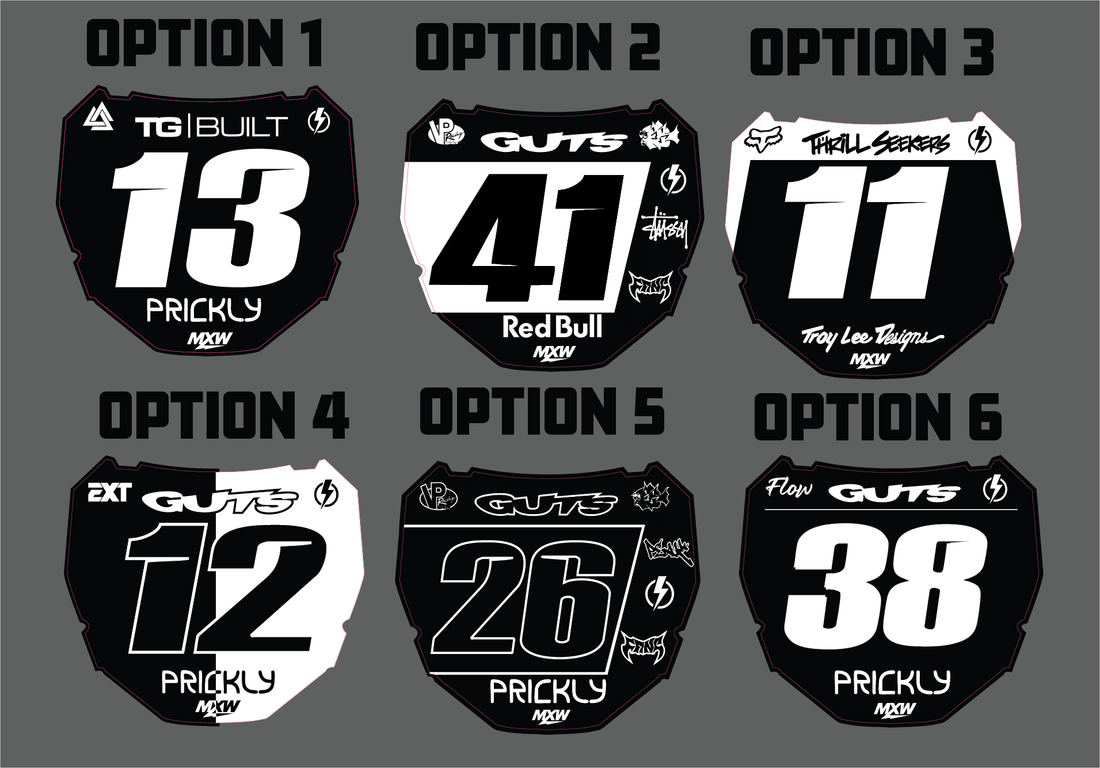 ODI Plate Decal – MXwraps