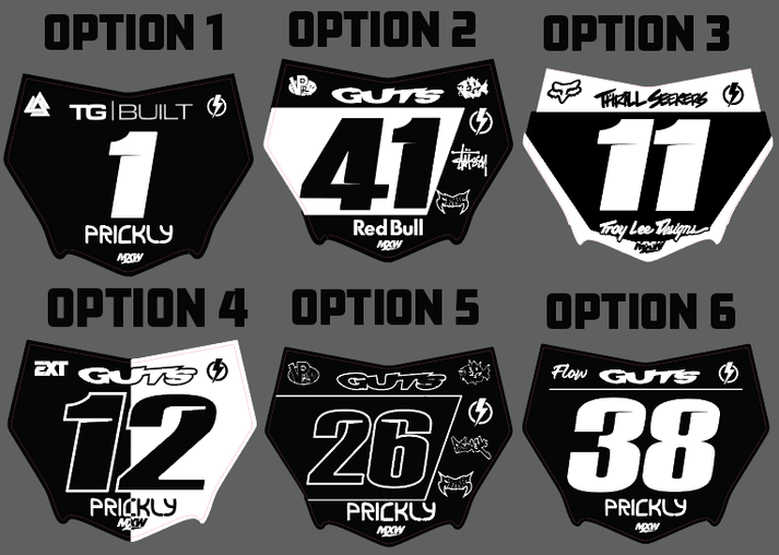 MotoCutz Plate Decal – MXwraps