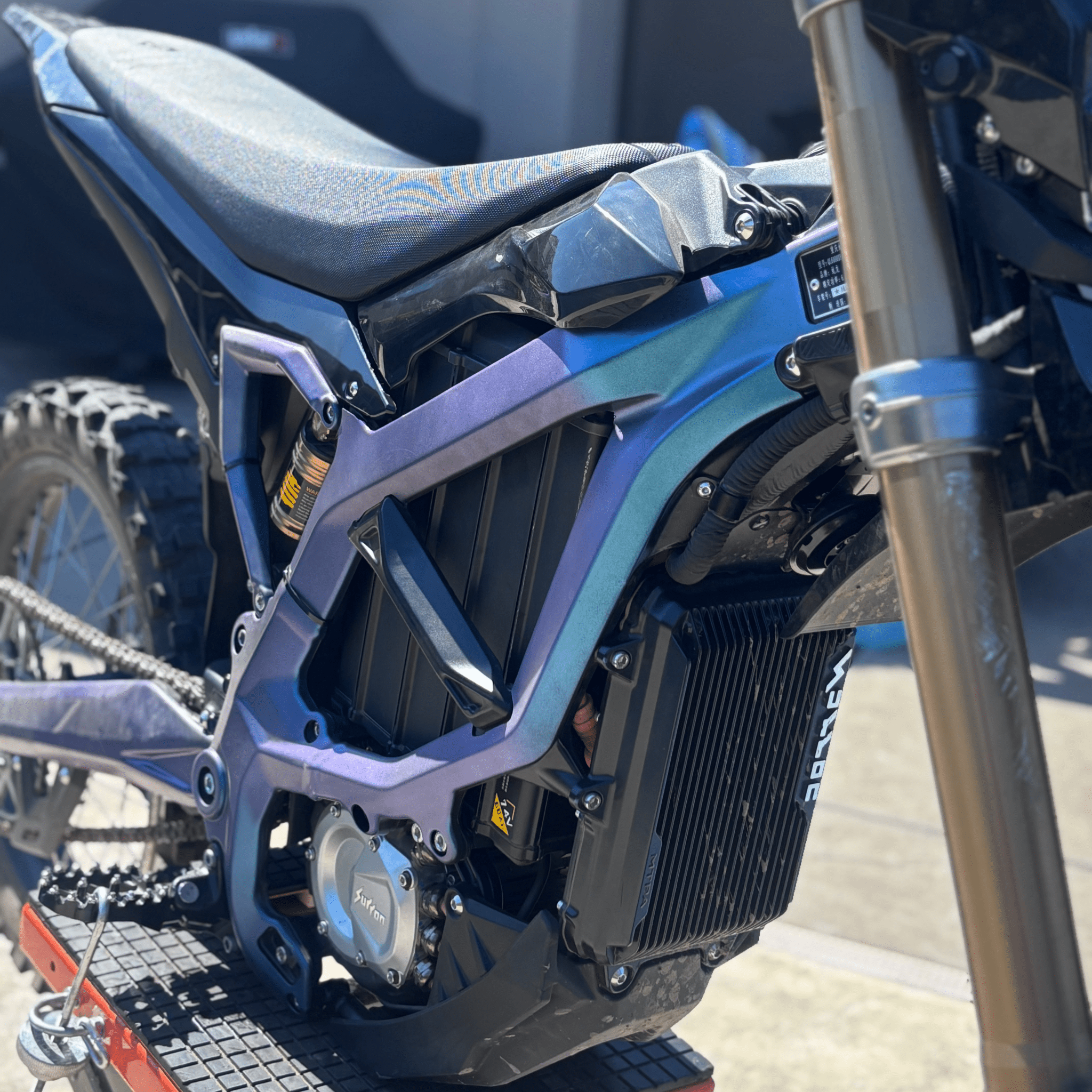 Surron Ultra Bee "Coated" Frame Guards – MXwraps