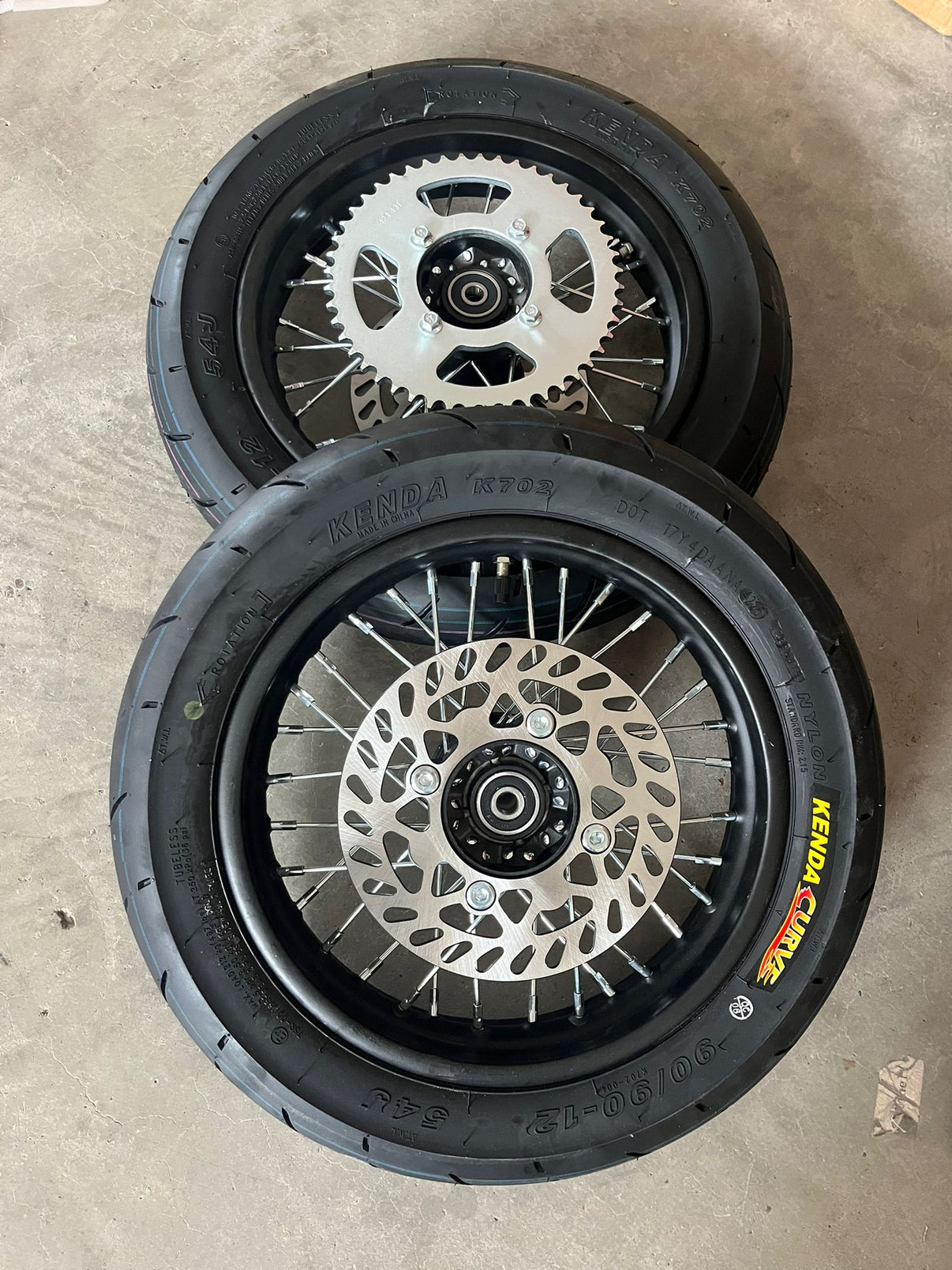 ETM/MotoTec Supermoto Wheel Set – MXwraps