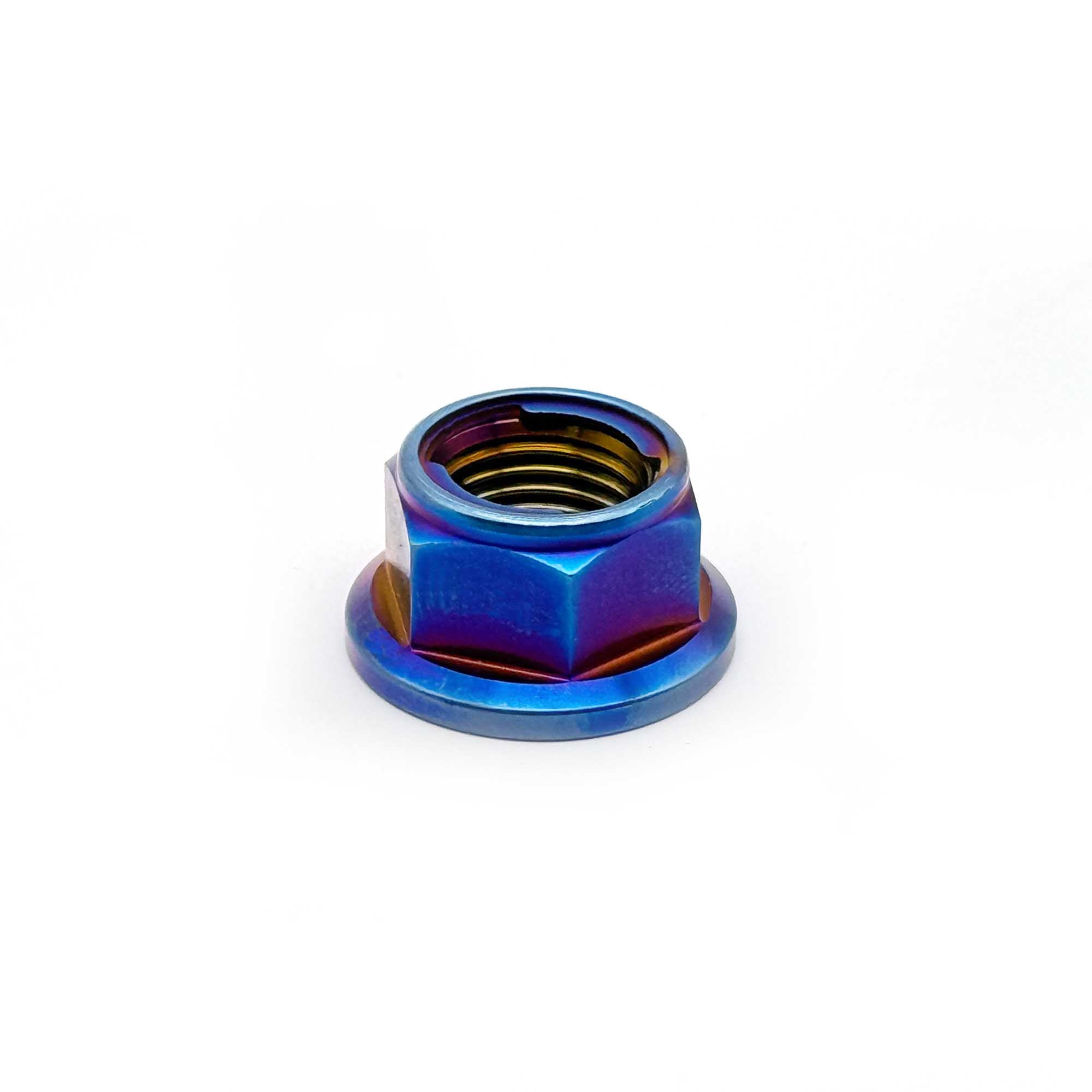Titanium Rear Axle Nut (Locking) for Sur-Ron, E-Ride PRO & Talaria ...